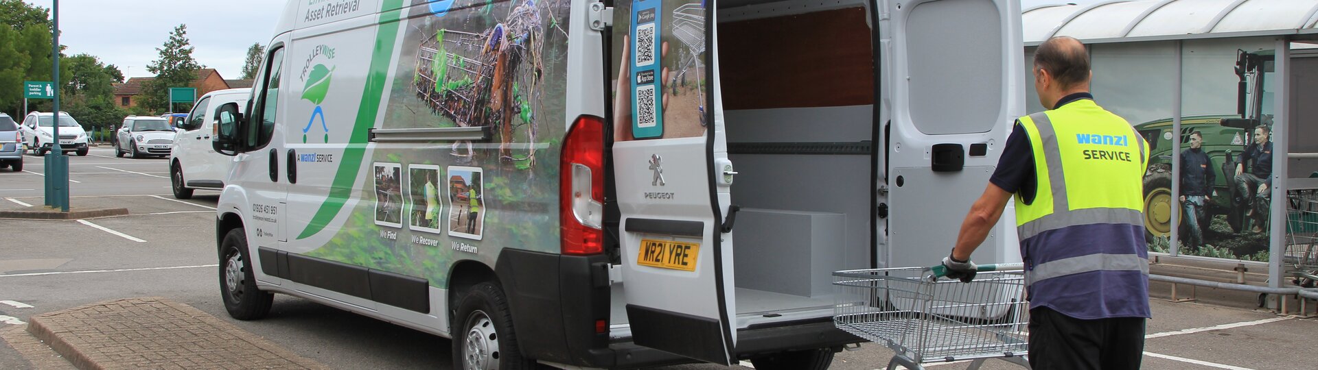 TrolleyWise | Retrieving & Returning Abandoned Shopping Trolleys | Wanzl